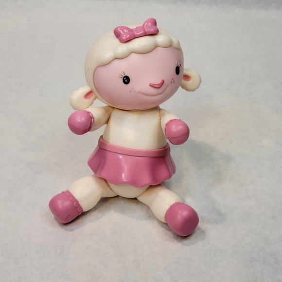Disney | Toys | Disney Doc Mcstuffins Lambie Lamb 7 Plastic Poseable ...